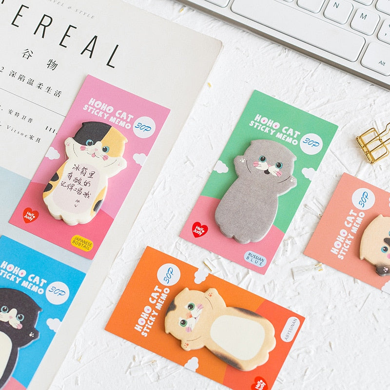 Cats Tummy Sticky Note – Fudan Stationery Store