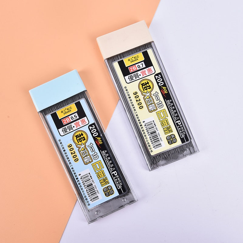 Graphite Lead 2B Mechanical Pencil Refill – Fudan Stationery Store